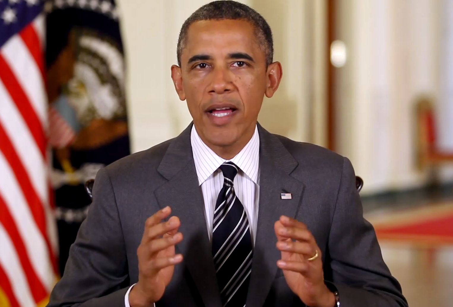 On Fourth of July, Obama recalls Declaration of Independence - CBS News