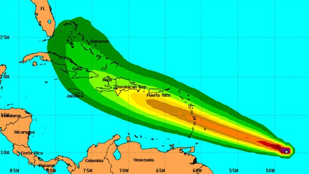 Tropical Storm Chantal heading to Caribbean - CBS News