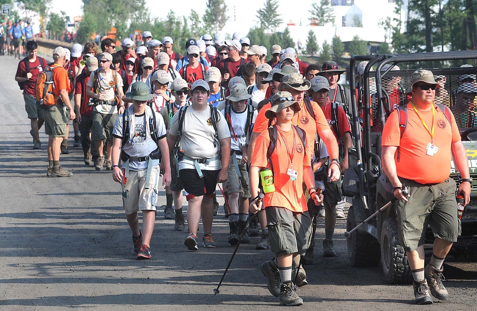 Boy Scouts turn each other into "zombies" at Jamboree - CBS News
