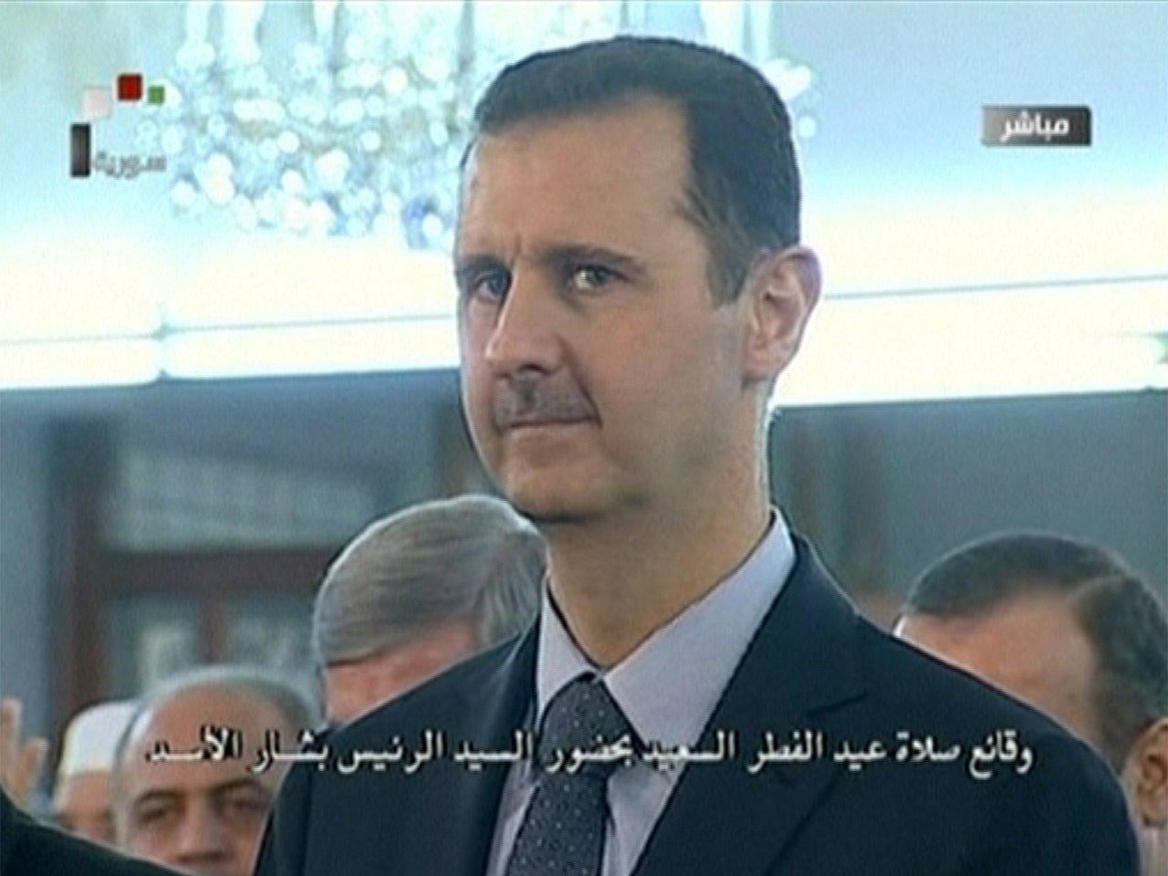 Assad visits mosque as regime dismisses claim of attack on his convoy ...