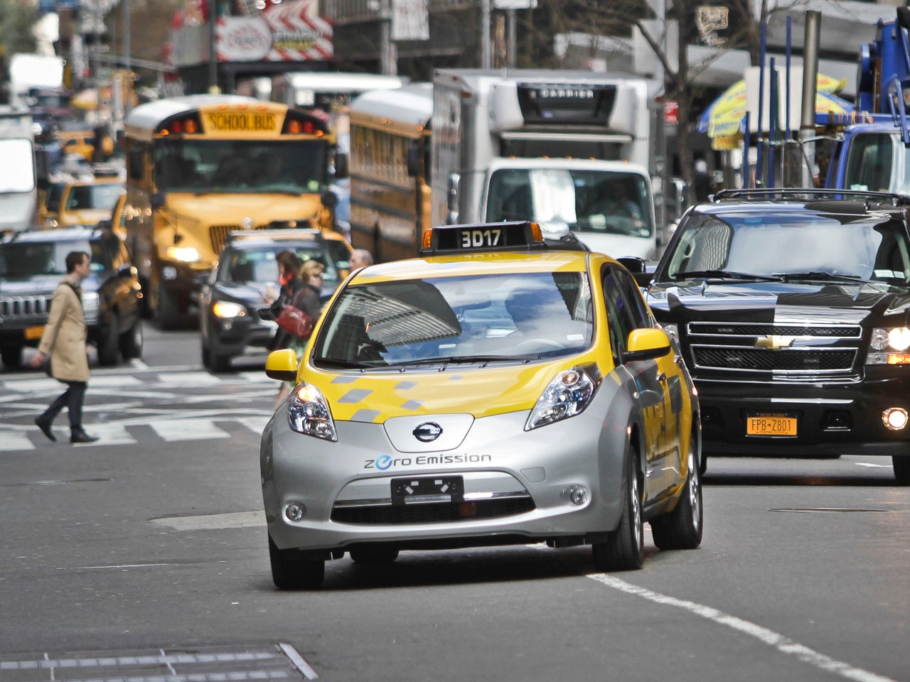 Powering the Future: New York City's taxi of the future - CBS News