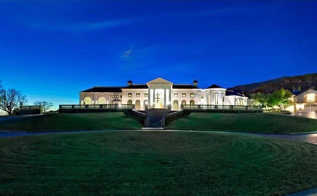 Evander Holyfield Mansion Pool