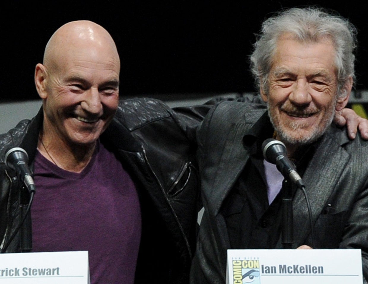 Patrick Stewart weds Sunny Ozell, Ian McKellen officiates ceremony ...