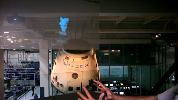 Elon Musk unveils 'Iron Man'-like design tech for SpaceX rockets - CBS News