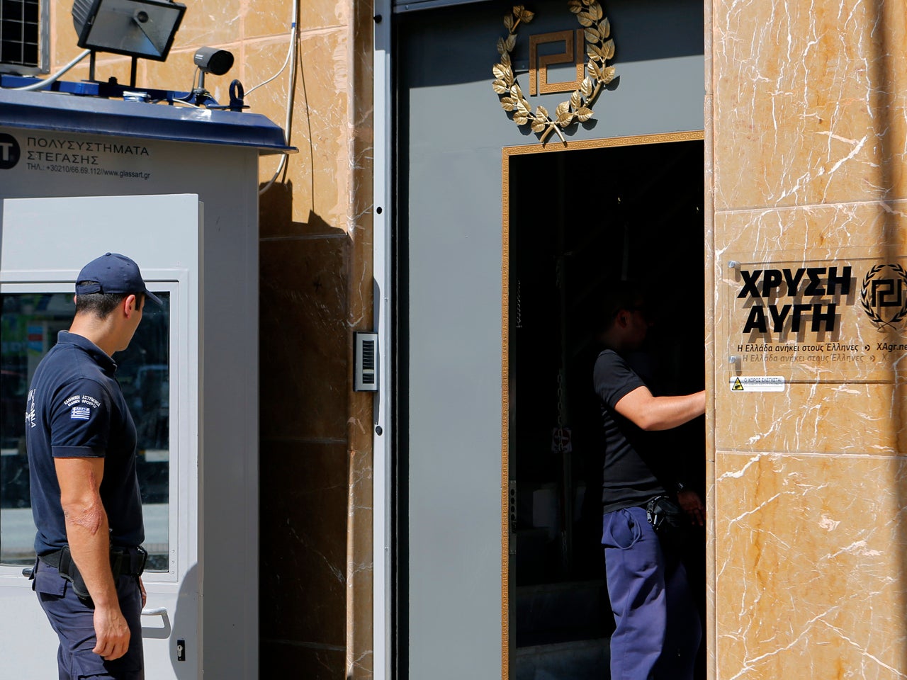 Greece raids office of far-right Golden Dawn party after member stabs anti-fascist hip-hop ...