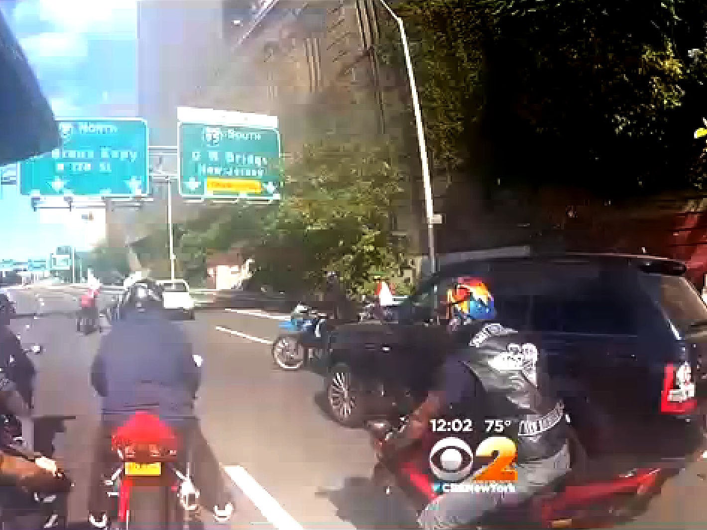 New York road-rage incident: Three NYPD cops took part in motorcycle ...