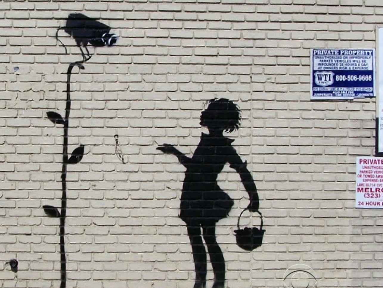 Banksy, mysterious British street artist, targets New York City - CBS News