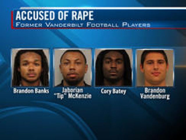 Vanderbilt Rape Case Update: Four former football players due in court ...