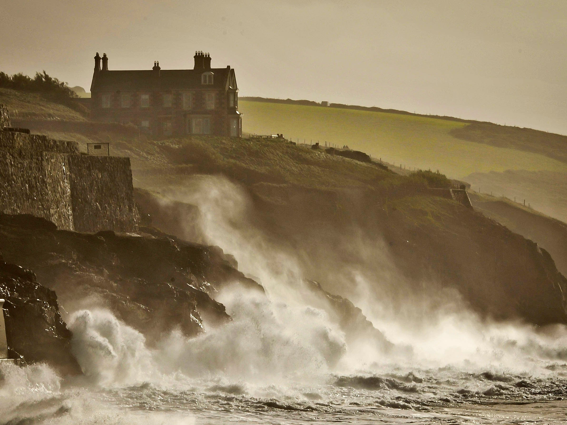 Britain being slammed by one of worst storms in years - CBS News