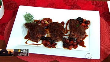 Chef Nadia G's filet mignon with maple-balsamic reduction, on THE Dish ...