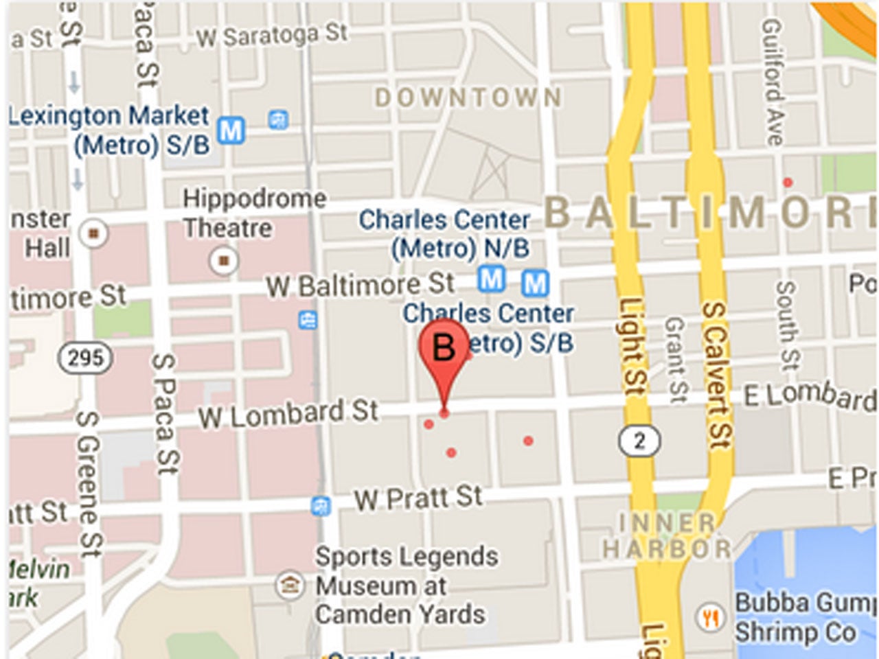 Report: Baltimore federal courthouse evacuated; 1 in custody - CBS News