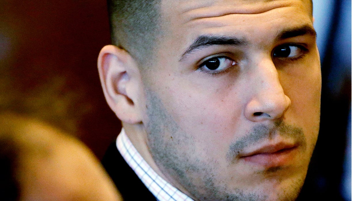 Aaron Hernandez: Victim's mom leaves as images shown at murder trial of ...