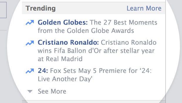 Facebook adds trending topics to site - CBS News