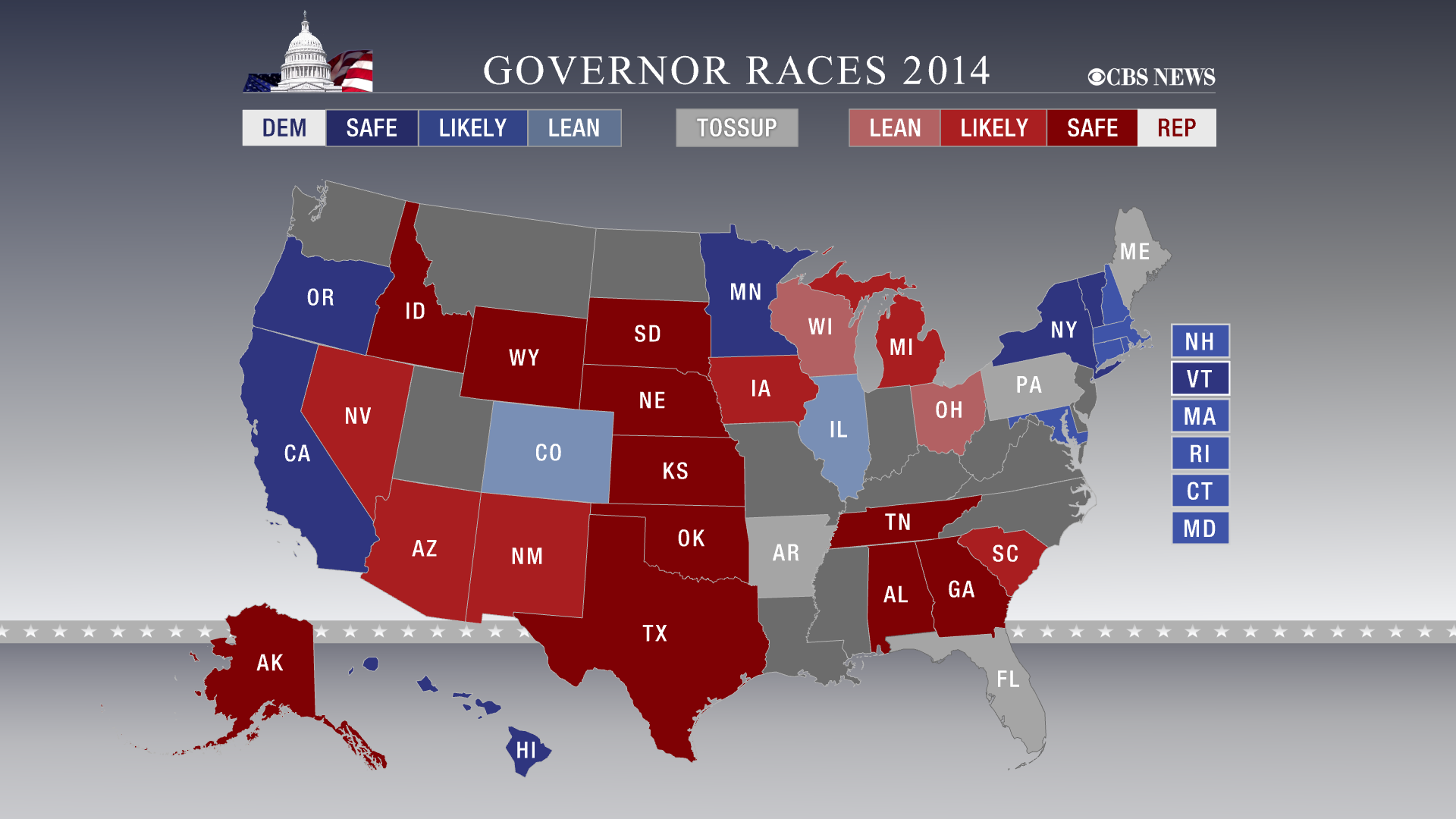 2014 governors races: Does the GOP's future start here? - CBS News