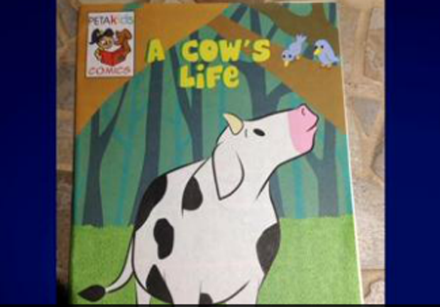 Parents outraged after kids given PETA "comic" showing mutilated cows ...