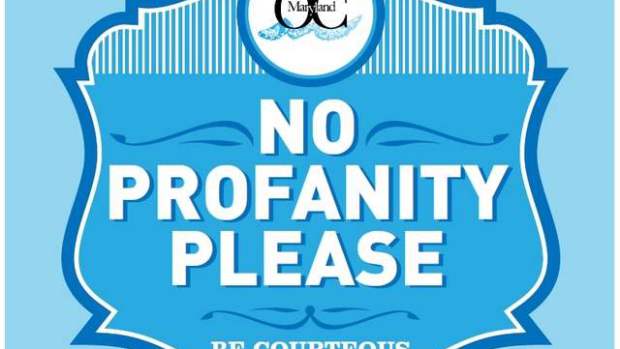 No profanity, please: Bad words "banned" in Ocean City, Md. - CBS News