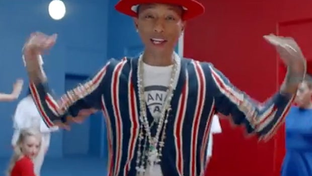 Watch: Pharrell gets down with dancers in "Marilyn Monroe" video - CBS News