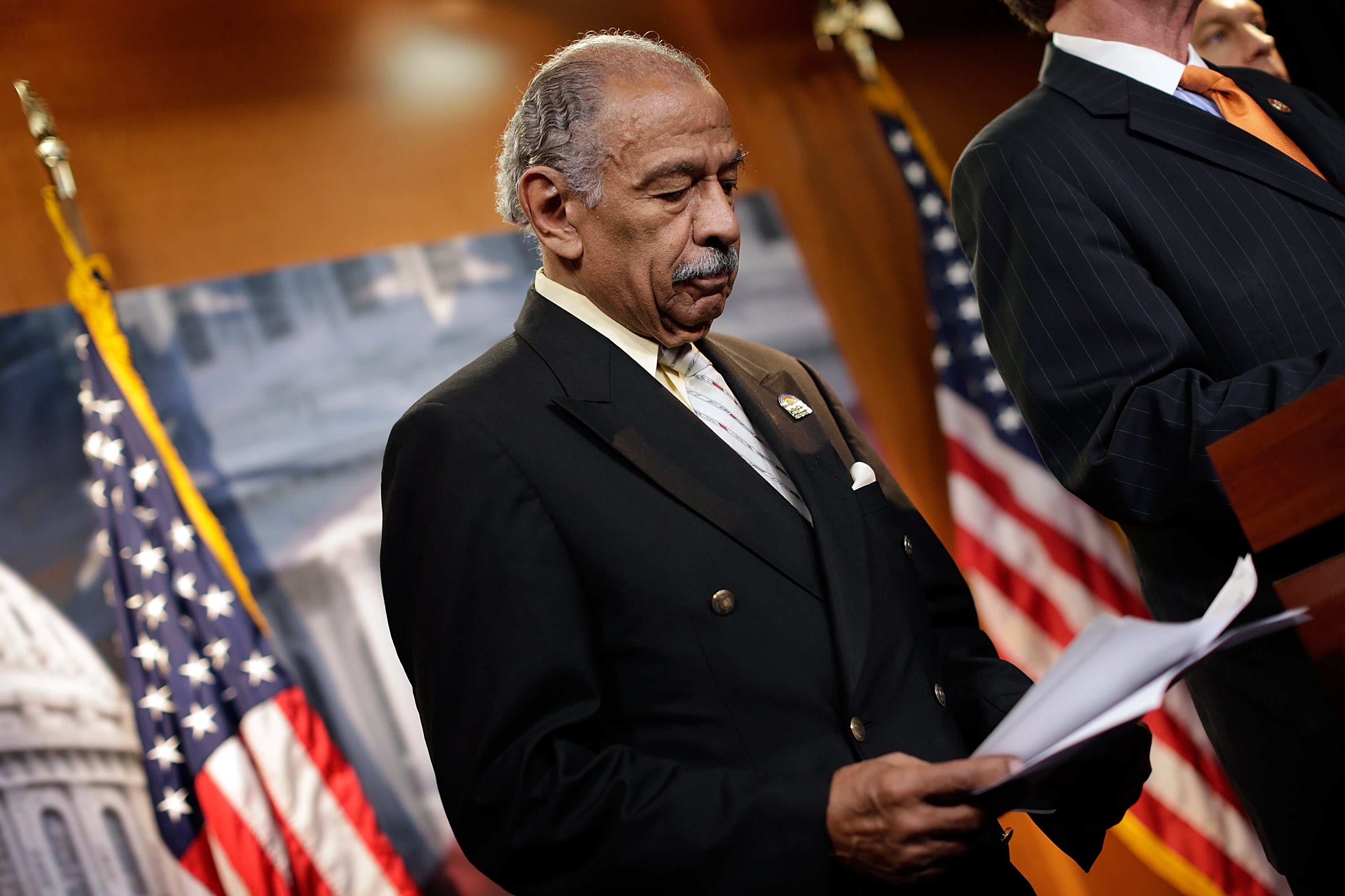 Conyers steps aside as ranking member on House Judiciary Committee ...