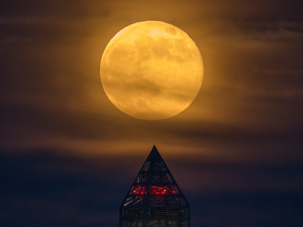 Superstitions collide: Full moon rises on Friday the 13th - CBS News