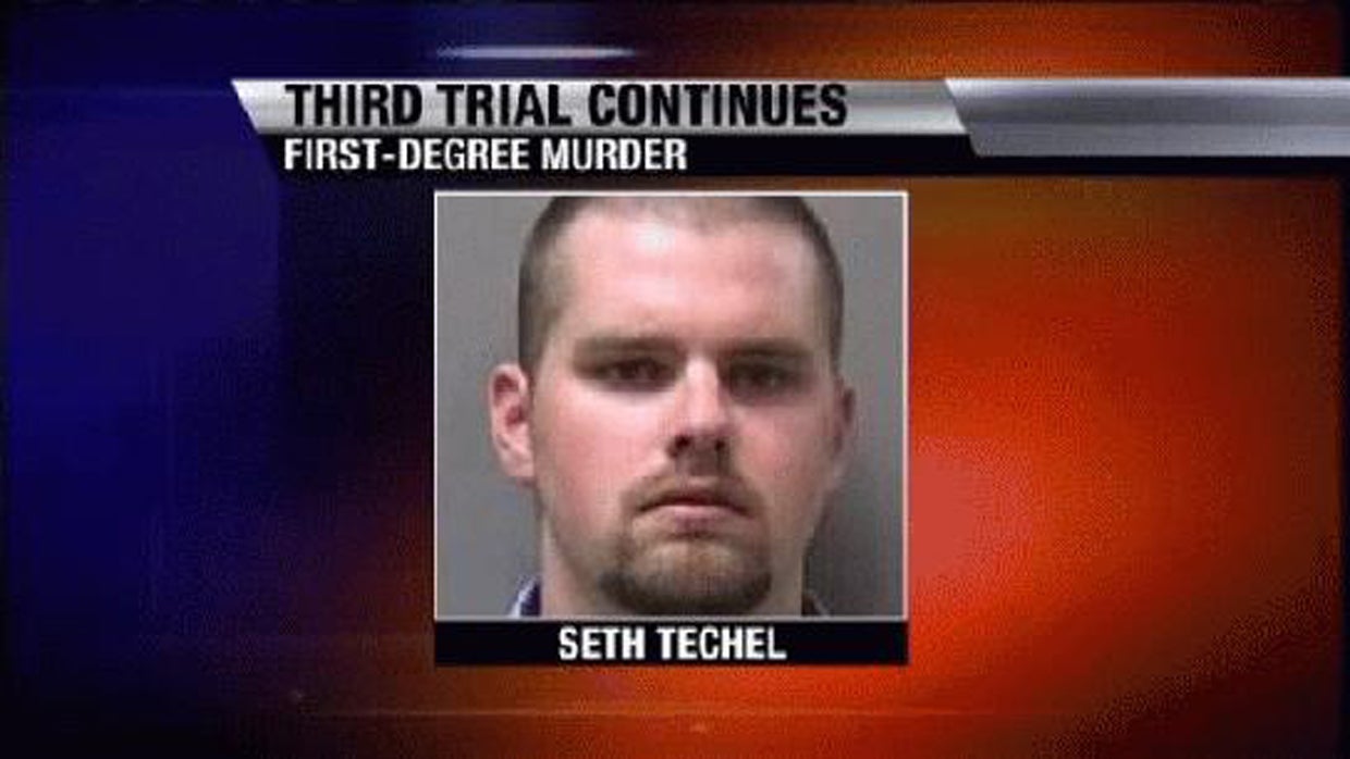Seth Techel is on trial for the third time in the 2012 murder of his ...