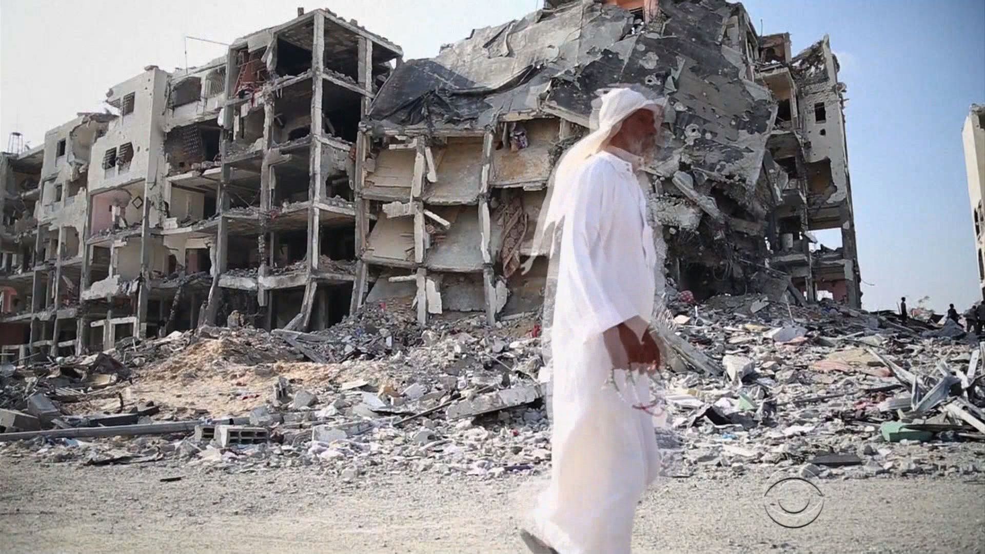 In Gaza, full extent of the damage only beginning to sink in - CBS News