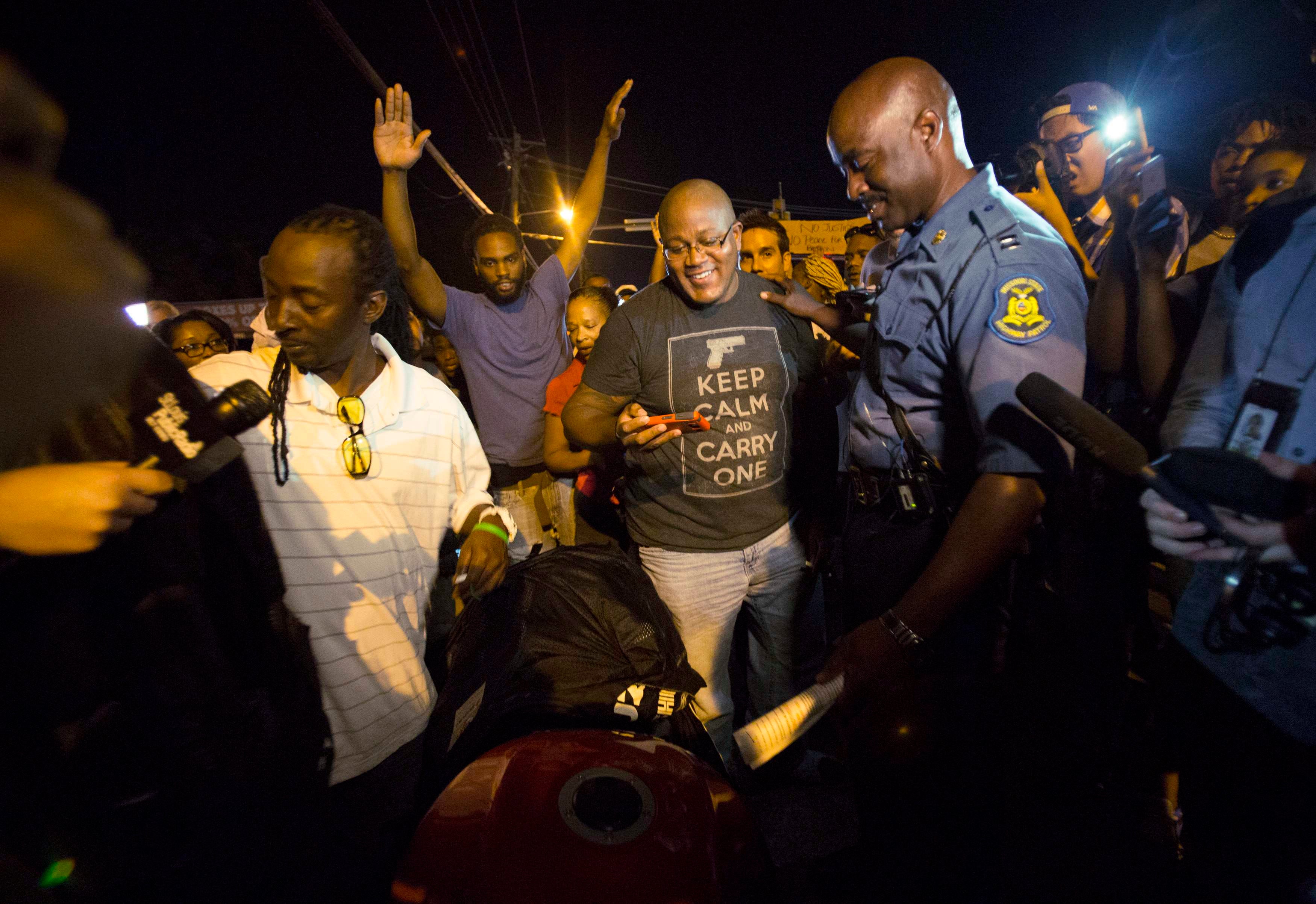 Captain Ron Johnson promises "a new day" in Ferguson, Missouri after ...