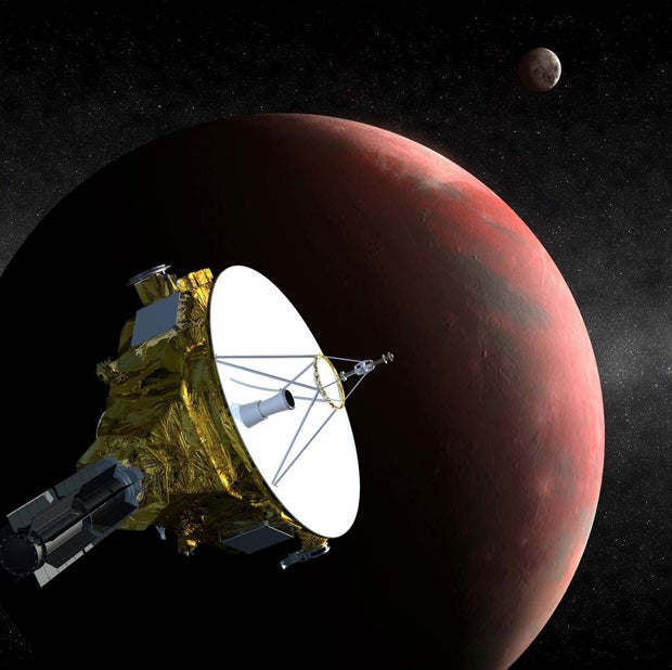NASA's New Horizons probe crosses Neptune's orbit on way to Pluto - CBS ...