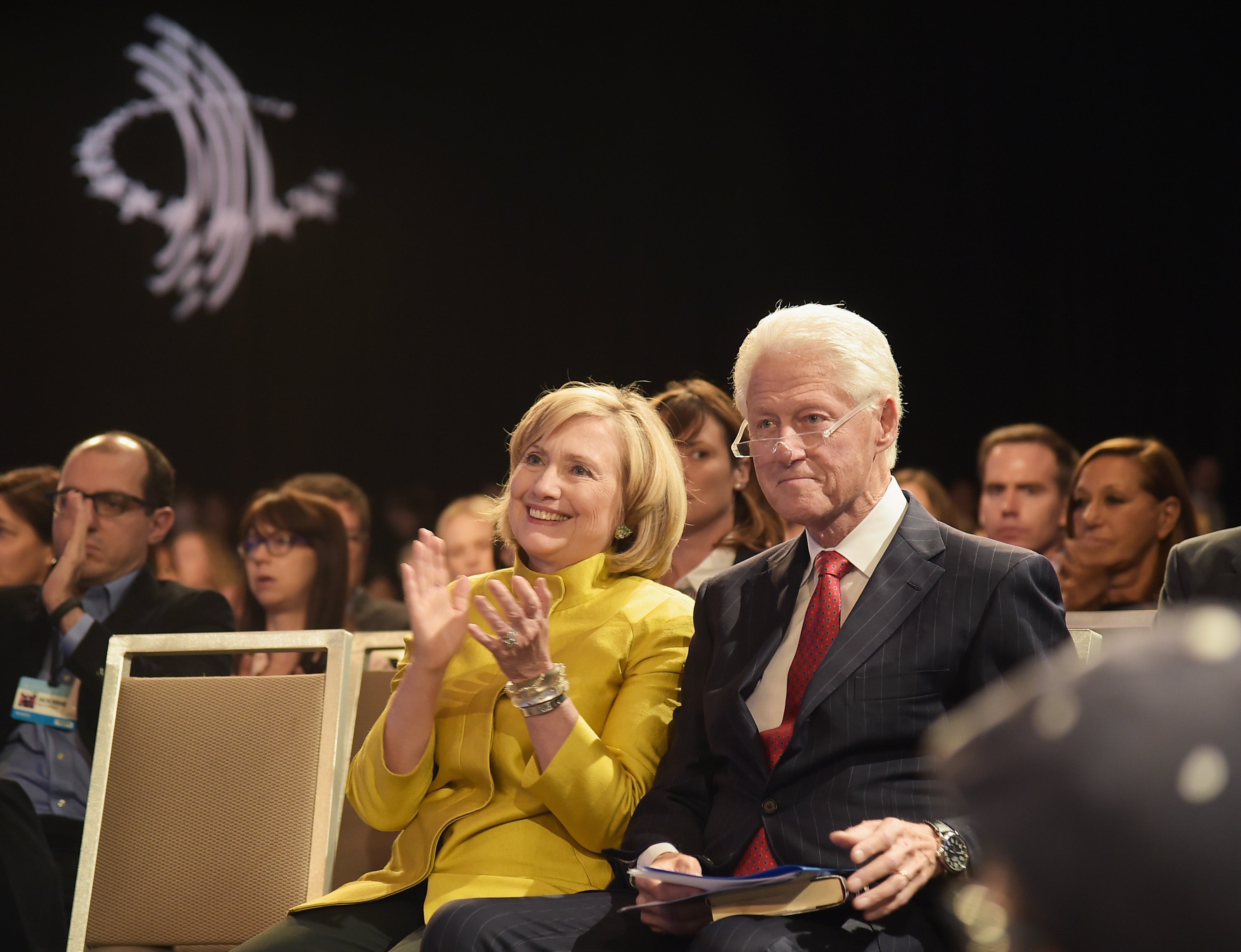 Bill, Hillary Clinton tag-team midterm events after granddaughter's ...