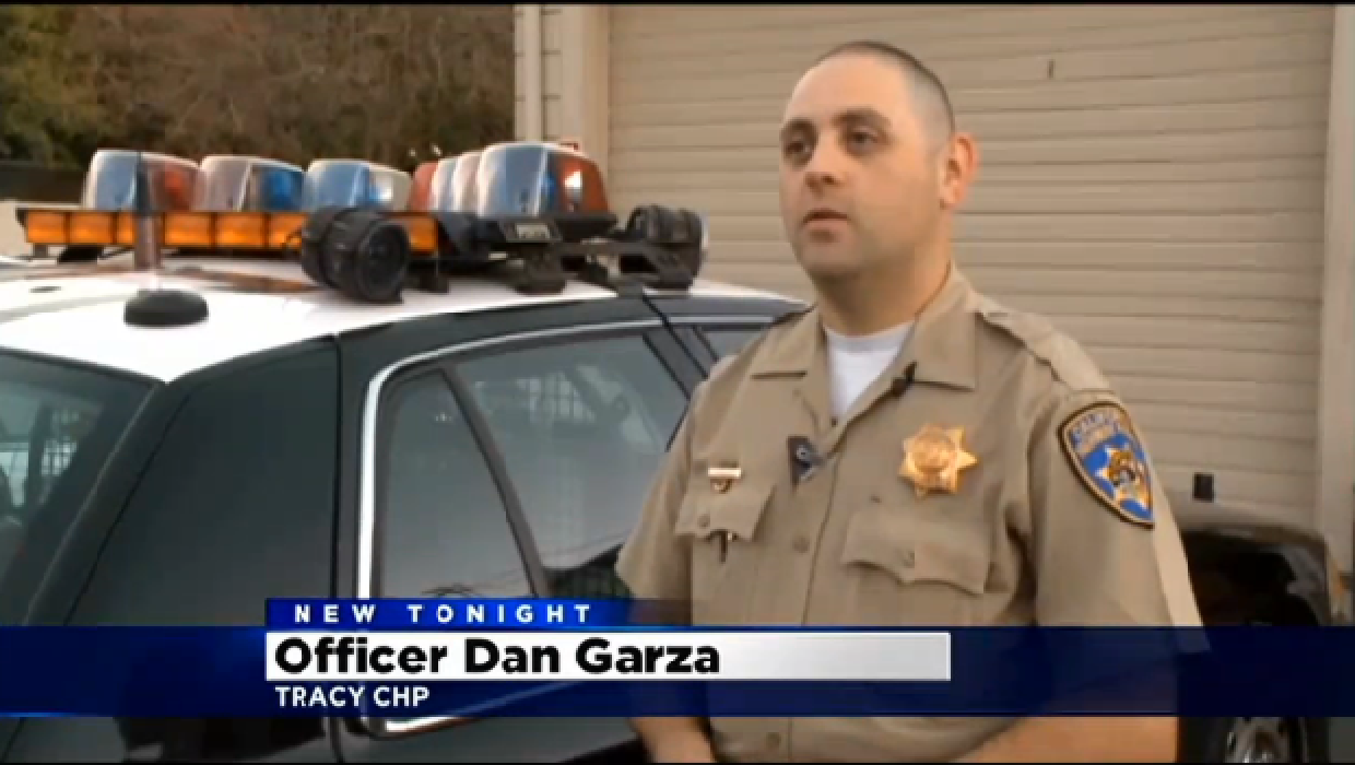 California Highway Patrol officer saves man's life in ant attack - CBS News