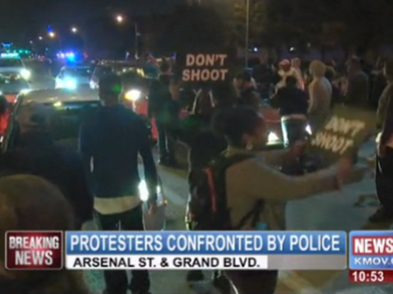 Violence mars 2nd night of protests in St. Louis - CBS News