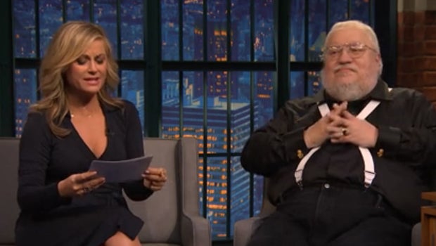 Watch Amy Poehler quiz George R.R. Martin about "Game of Thrones" - CBS ...