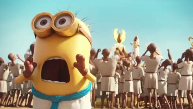 "Minions" movie debuts adorable first trailer - CBS News