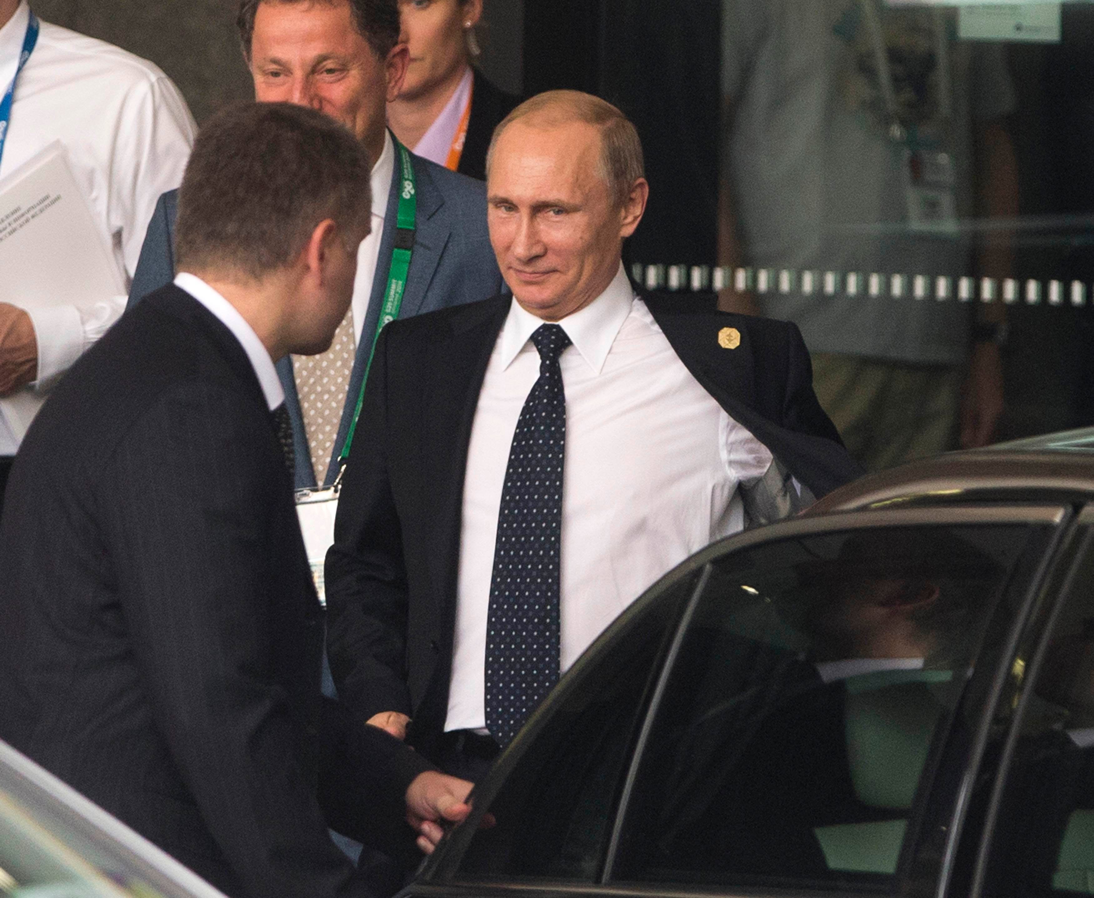 Putin leaves G-20 summit as Obama, European leaders meet on Ukraine ...