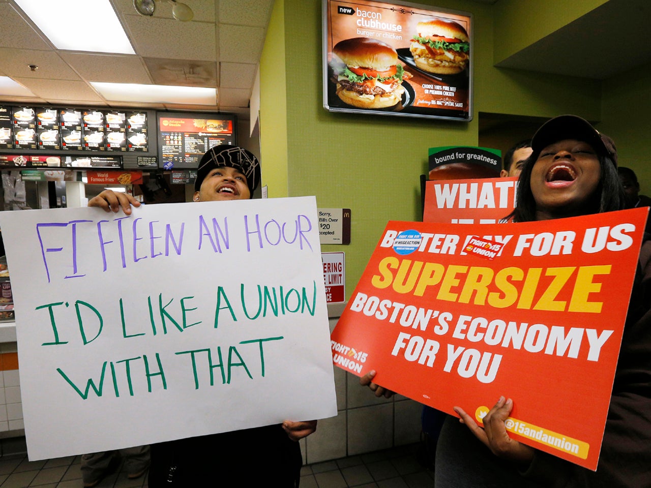 Fast-food nation: Workers stage nationwide protests - CBS News