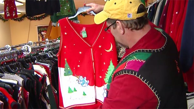 Passage: National Ugly Christmas Sweater Day - CBS News