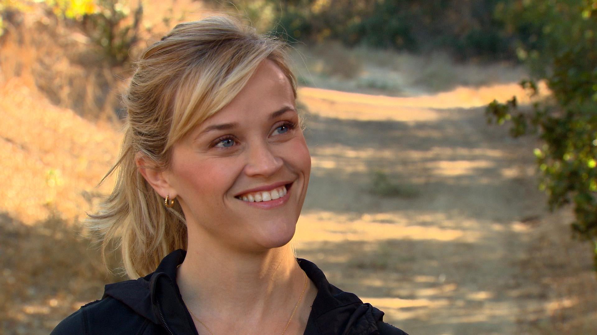 Charlie Rose takes to the trail to talk about "Wild" - CBS News