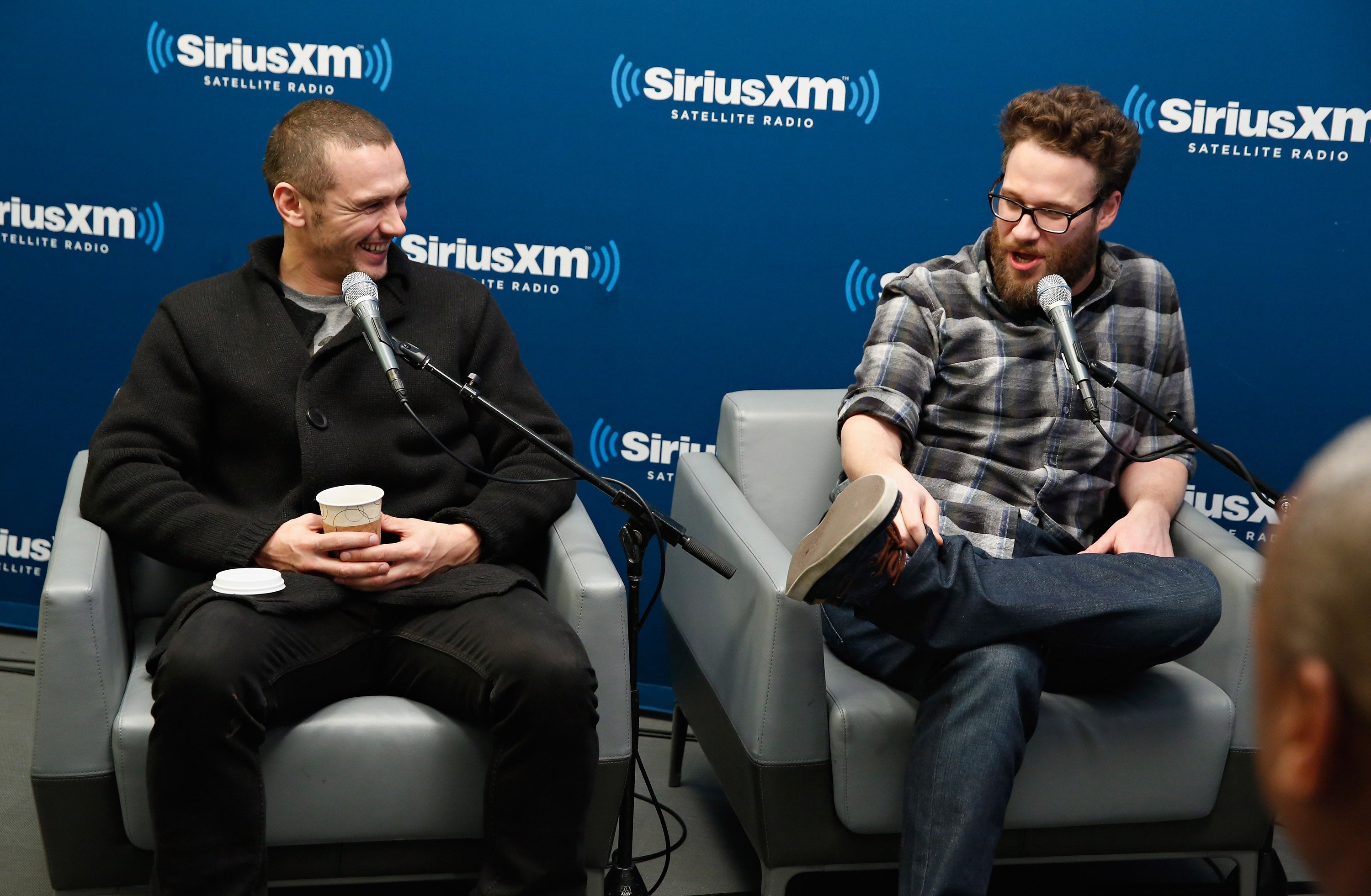 Seth Rogen James Franco Celebrating Sony S Reversal On The