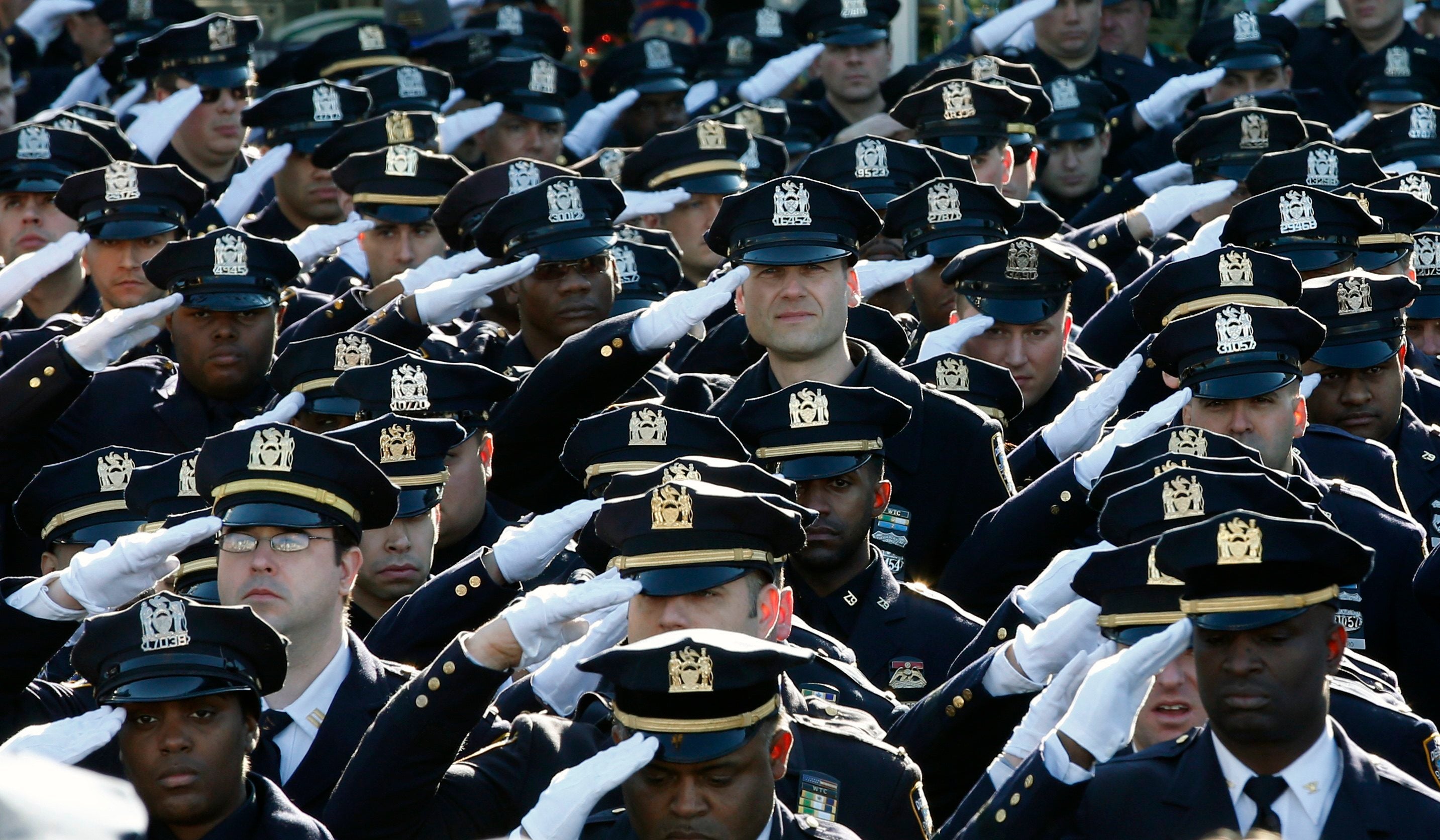 Mourners to pay respects to slain NYPD officer Wenjian Liu - CBS News