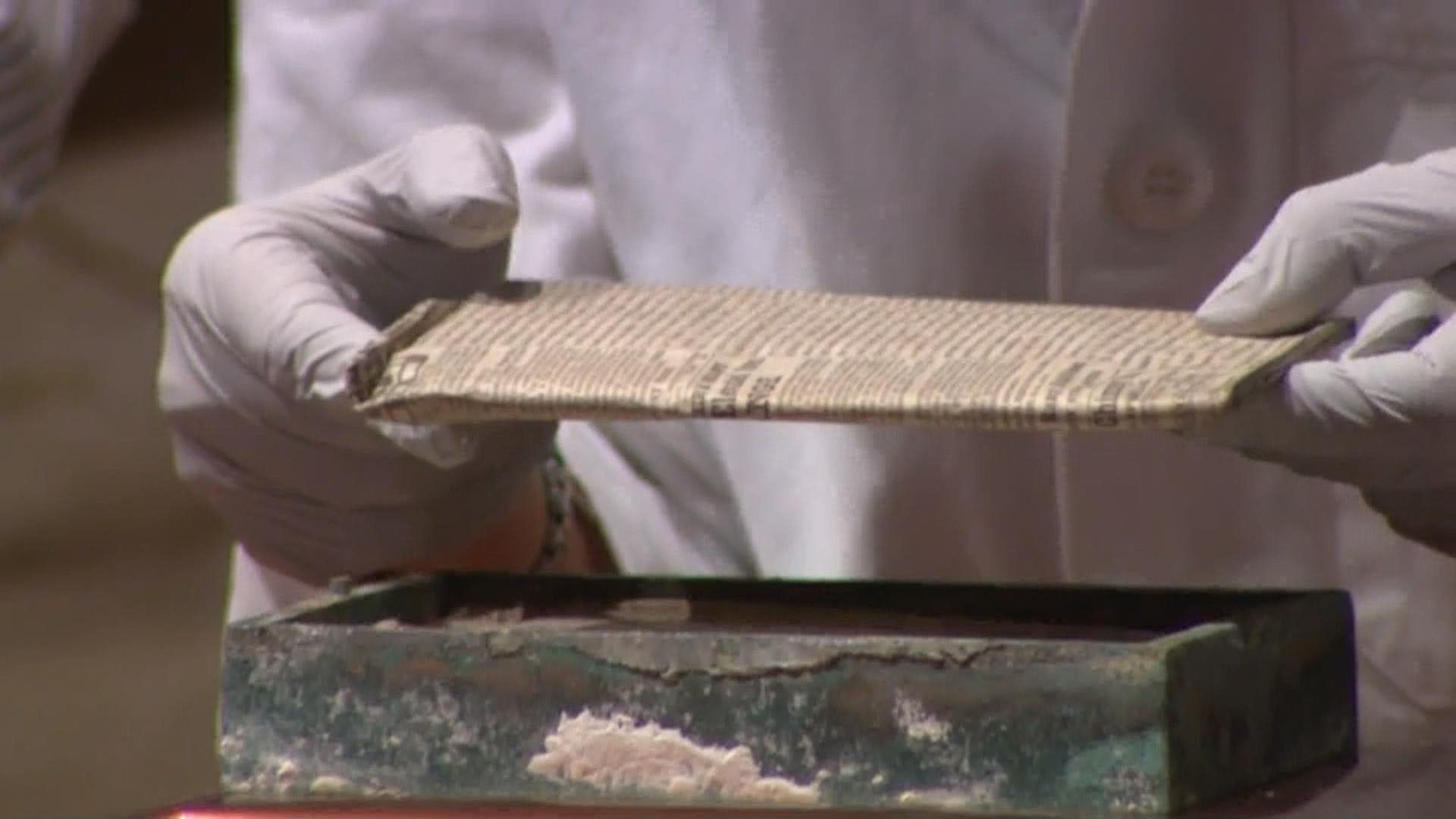 Boston time capsule contains relics from post-revolutionary period ...