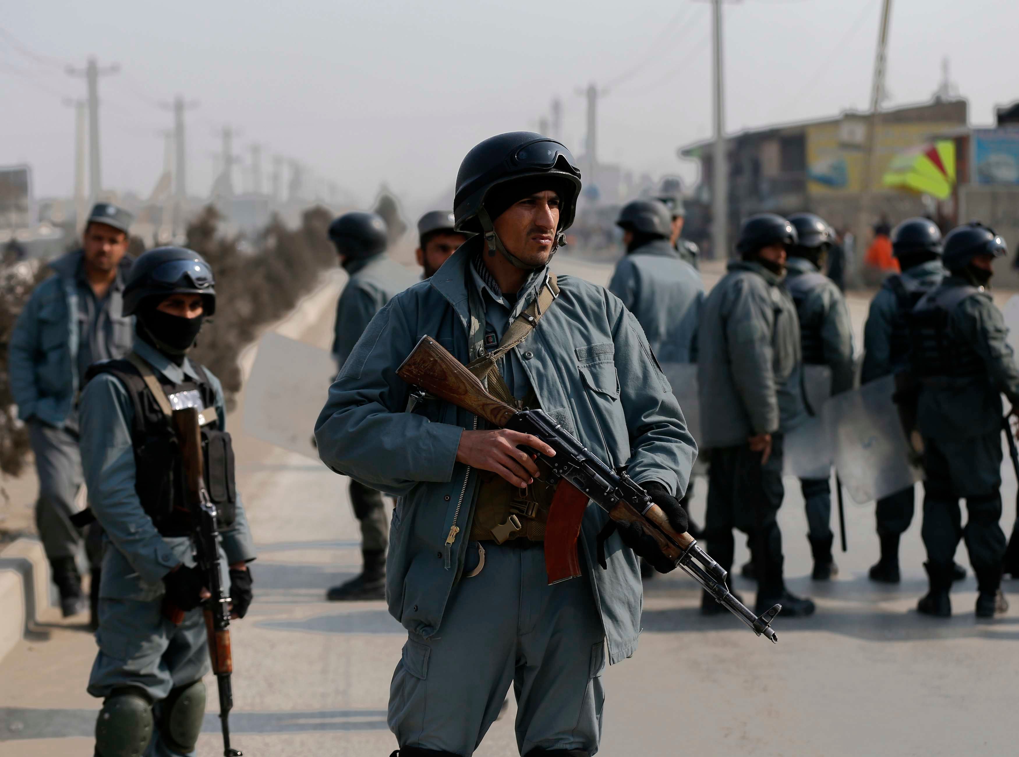 Afghanistan police station in Logar province hit by Taliban suicide ...