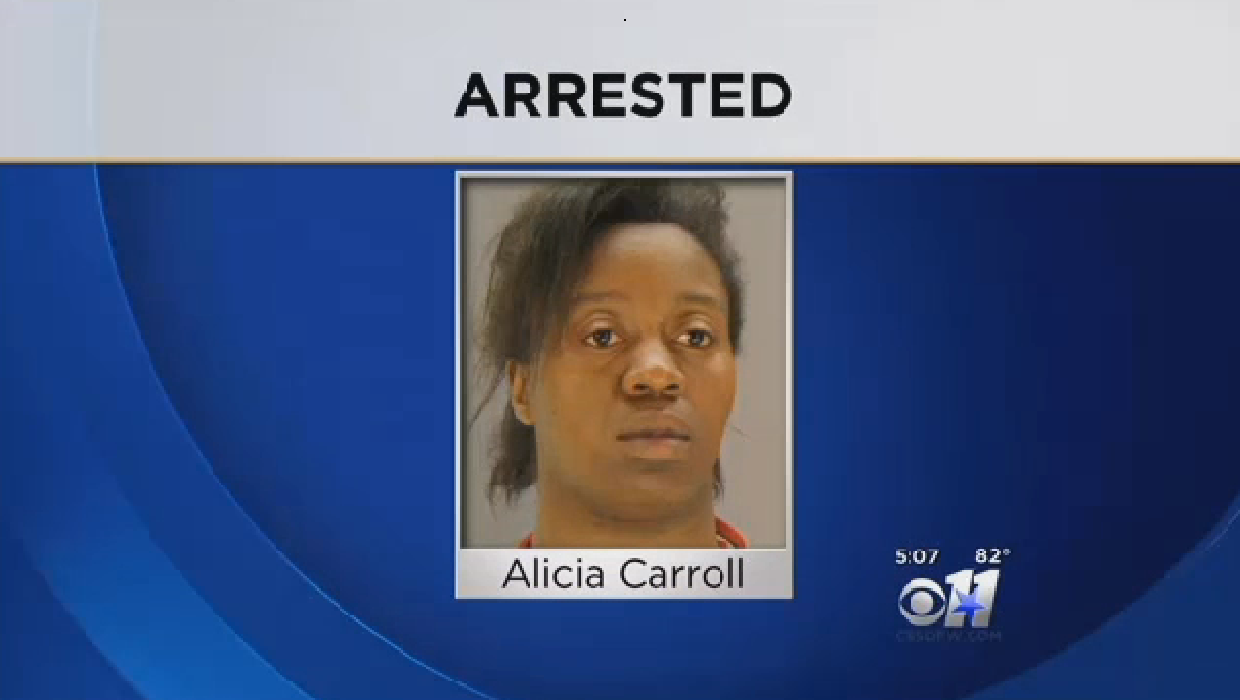 Dallas, Texas mom Alicia Carroll, accused of leaving daughter, 7 ...
