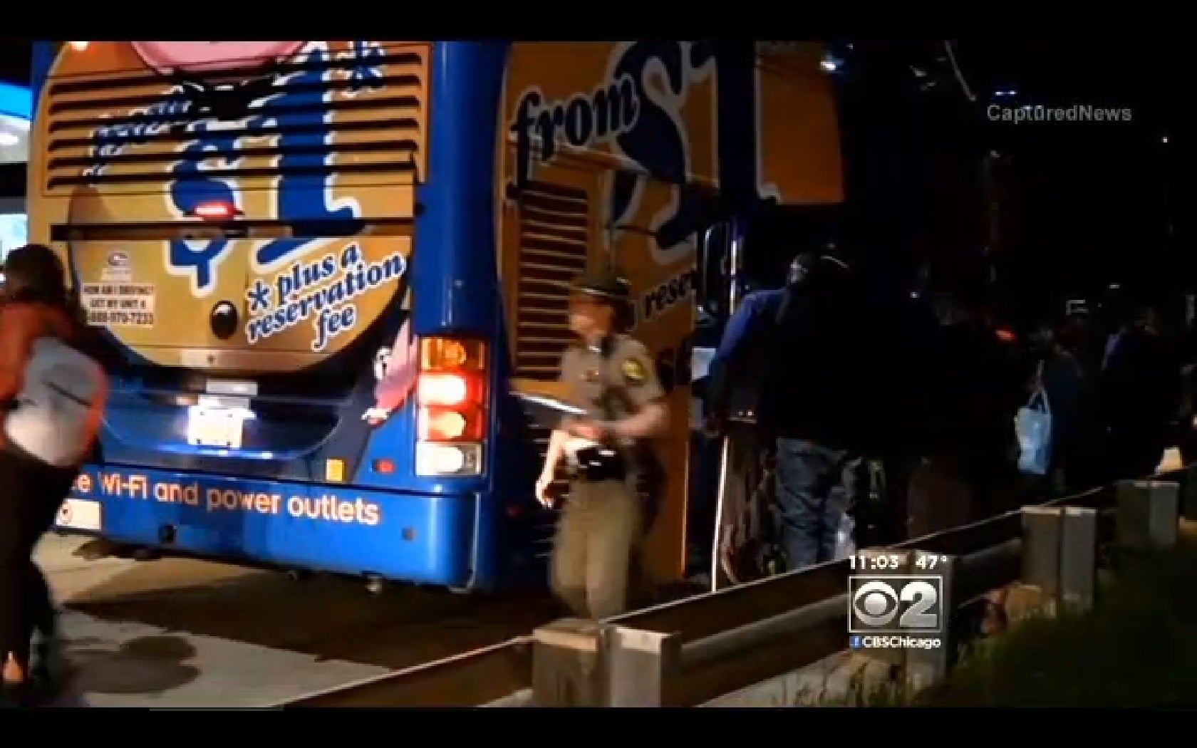Unruly passenger fires gun, tries to commandeer Megabus en route from ...