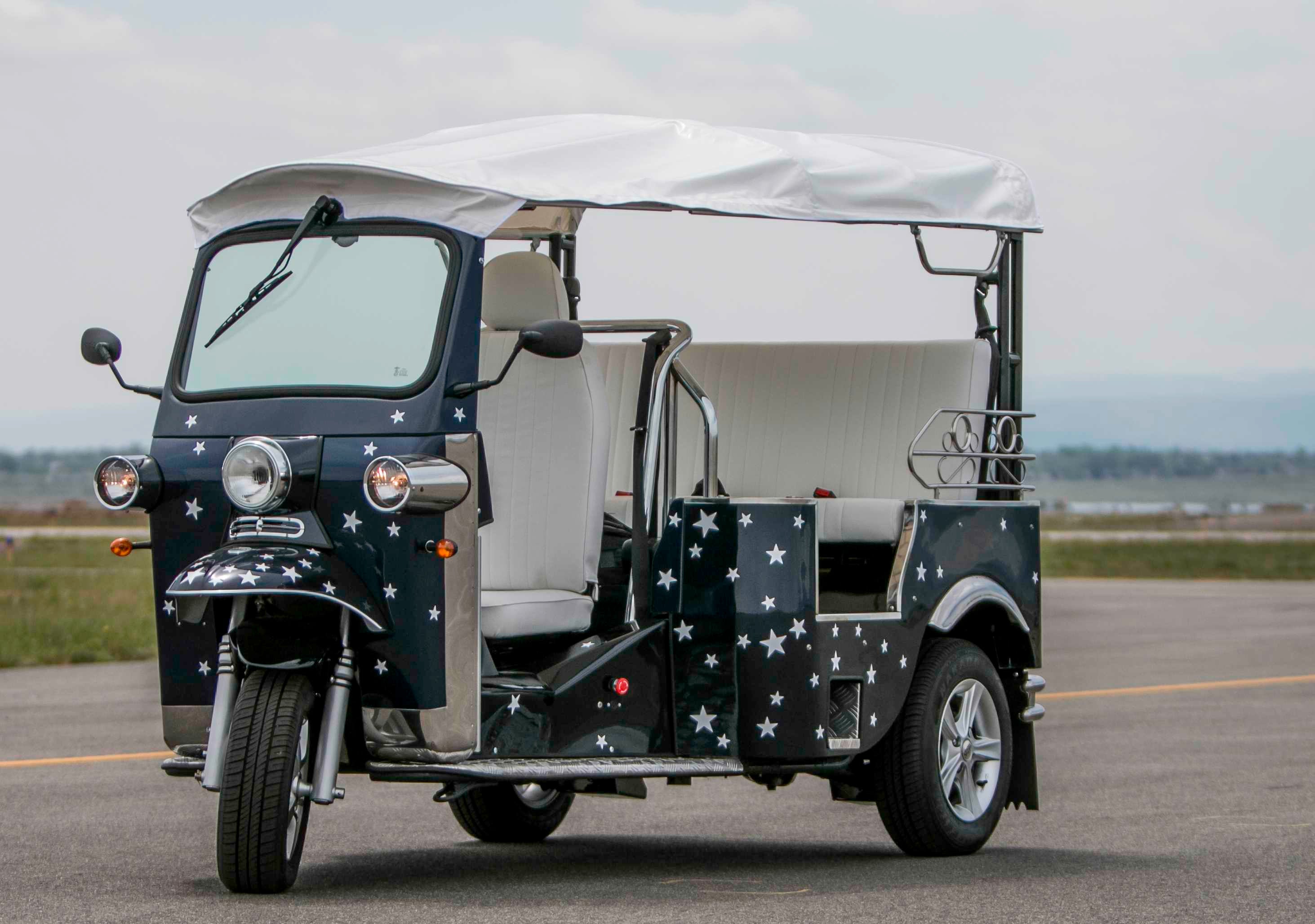 Going downtown? Call the tuk-tuk - CBS News