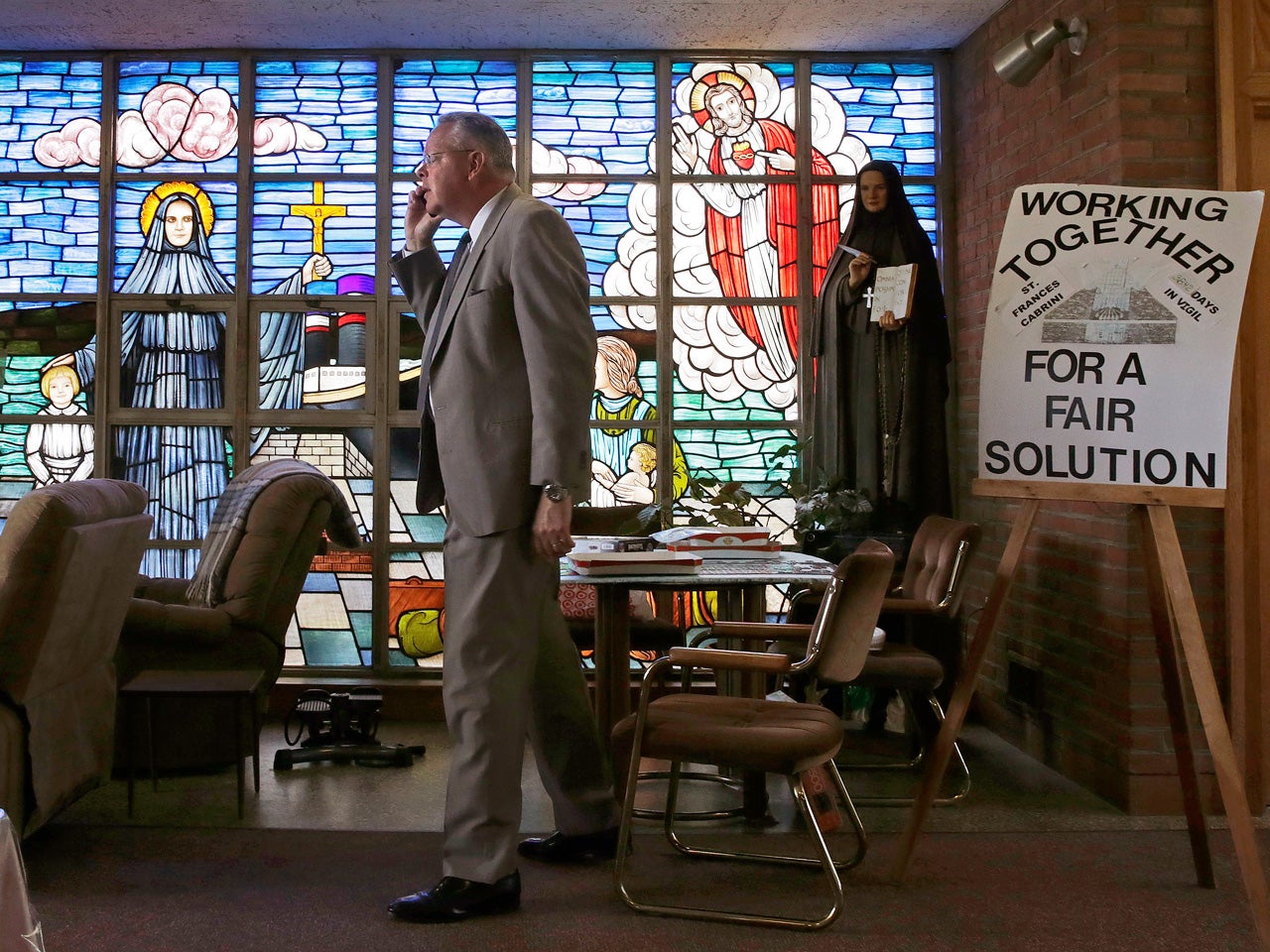 Church protest, 11 years running now, faces reckoning - CBS News