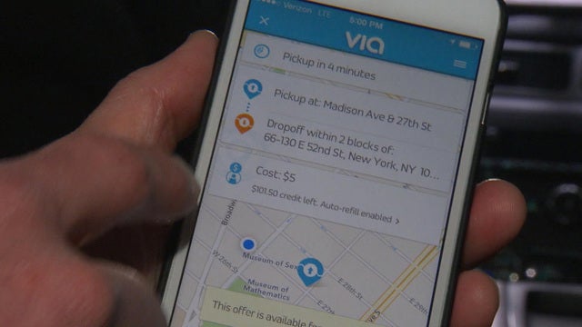 Via rideshare service brings new twist to commute - CBS News