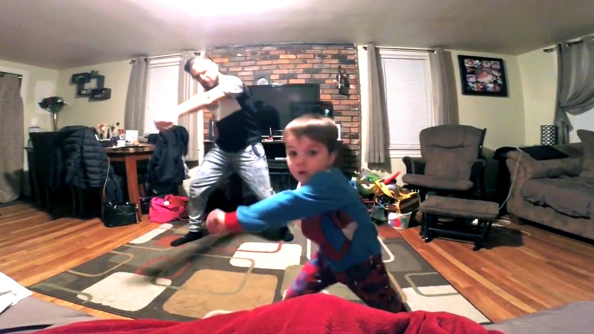 Father and son choreograph breakdance to Little Einstein, on The Feed ...