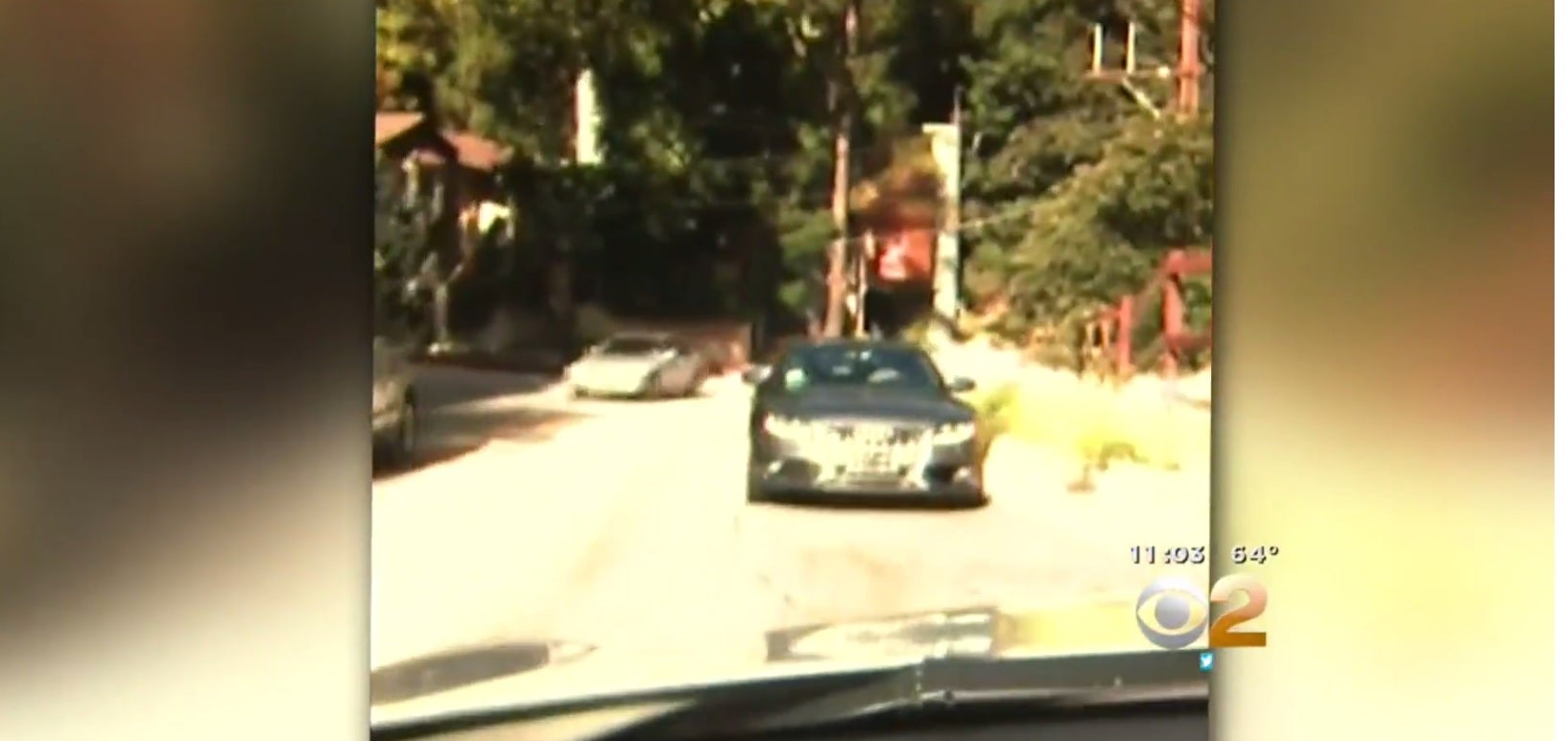 Video: Car driven backwards for miles on busy, winding L.A. street ...