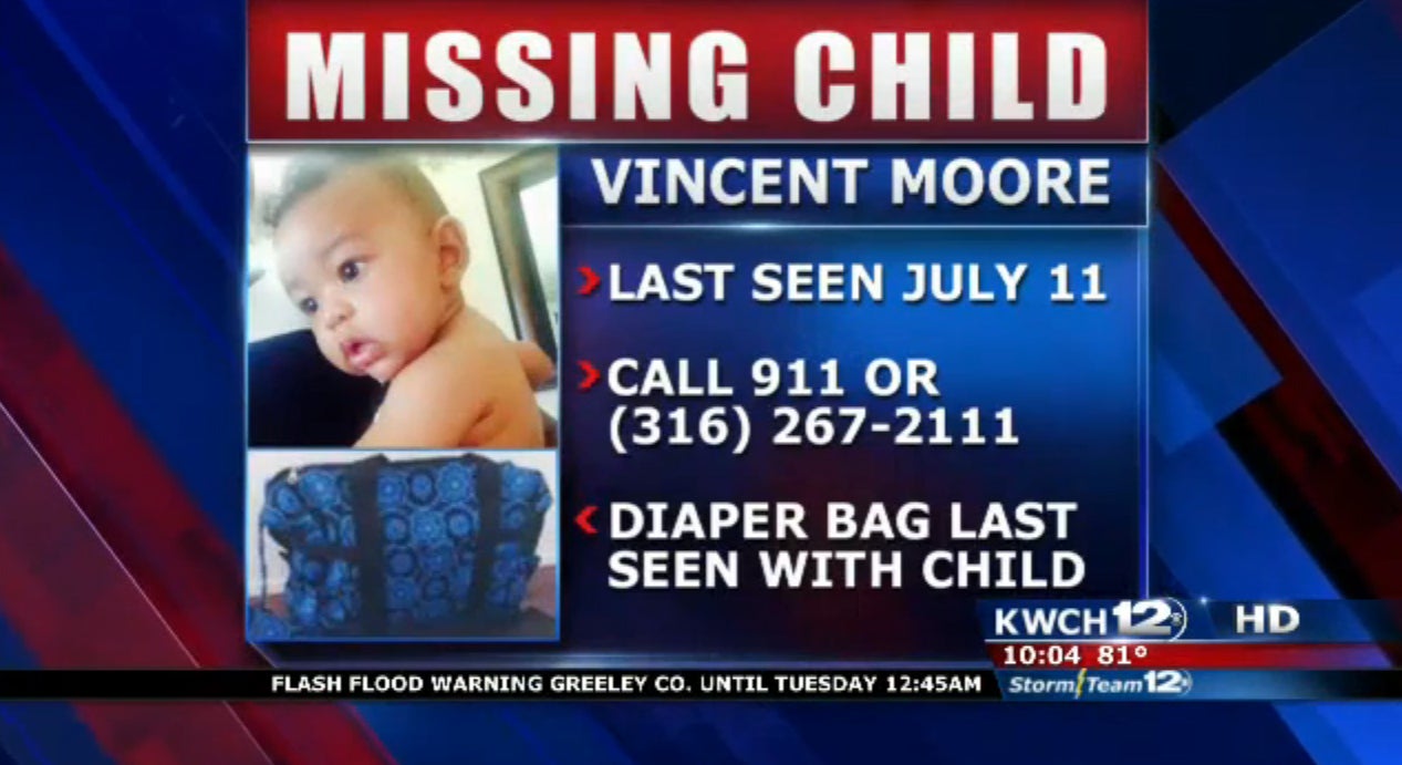 Police searching for missing 4-month-old Vincent Moore in Wichita ...