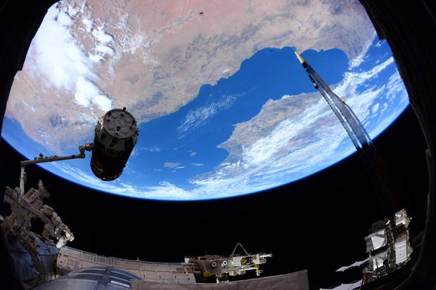 Cargo ship delivers much-needed supplies to space station - CBS News