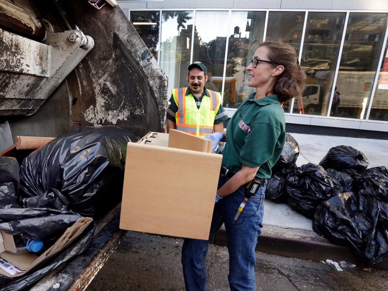 What's the meaning of all this garbage? - CBS News